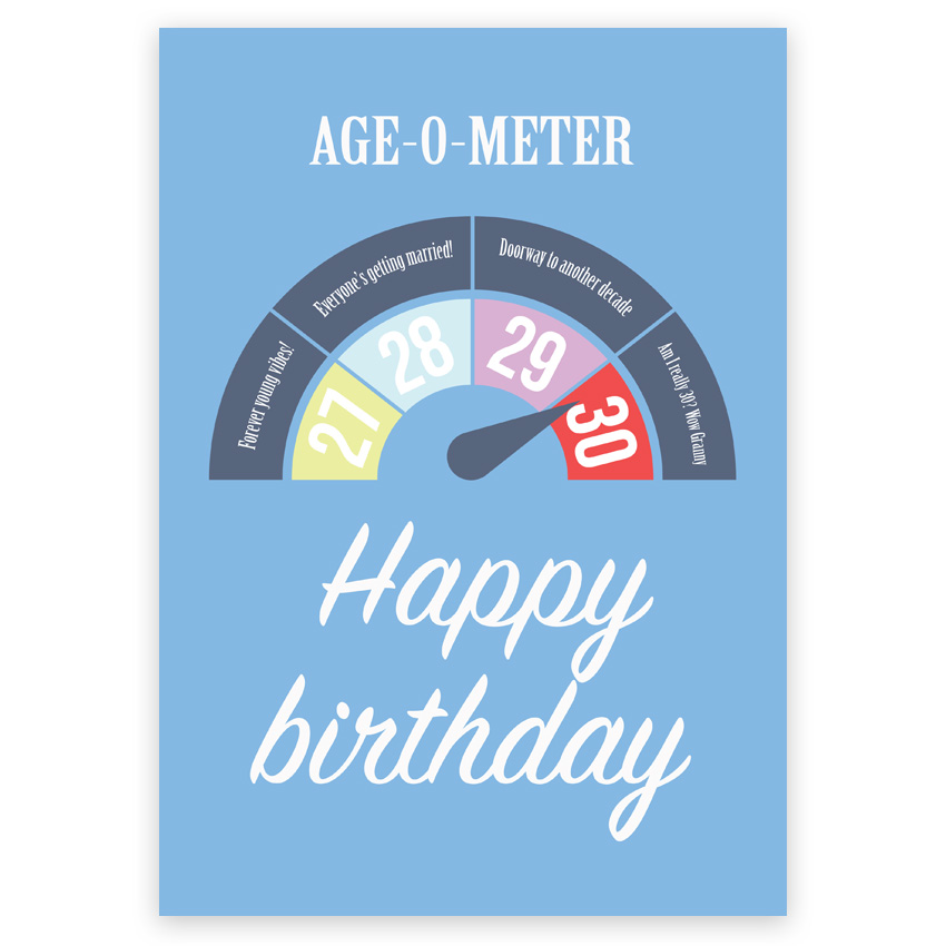 Age-O-Meter – 30 – Doodles by Ini