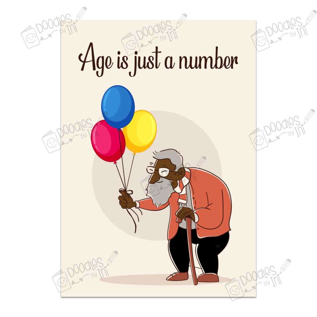Age is Just a Number – Doodles by Ini