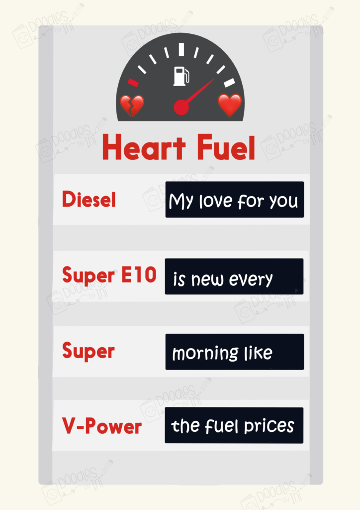 Heart Fuel – Doodles by Ini